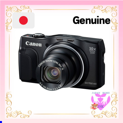 Canon Digital Camera Power Shot SX700 HS Black 30x Optical Zoom ...