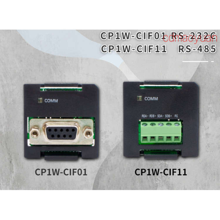 โมดูลสื่อสาร Omron CP1W-CIF01-CIF11-CIF12-CIF41-ADB21-EXT01-BAT01-CN811 ...