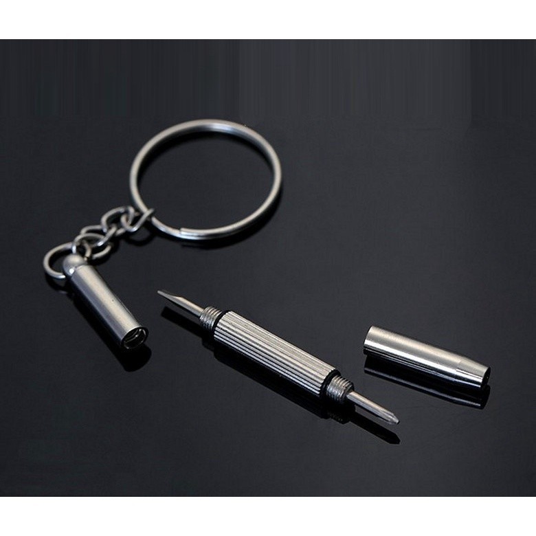 GANTUNGAN EMERGENCY SCREWDRIVER KEYCHAIN DRIVER KEYCHAIN | Shopee Thailand