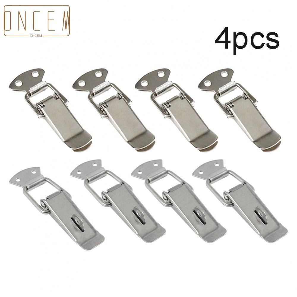 【Final Clear Out】Latches 4PCS Cold Rolled Steel High Quality Silver ...
