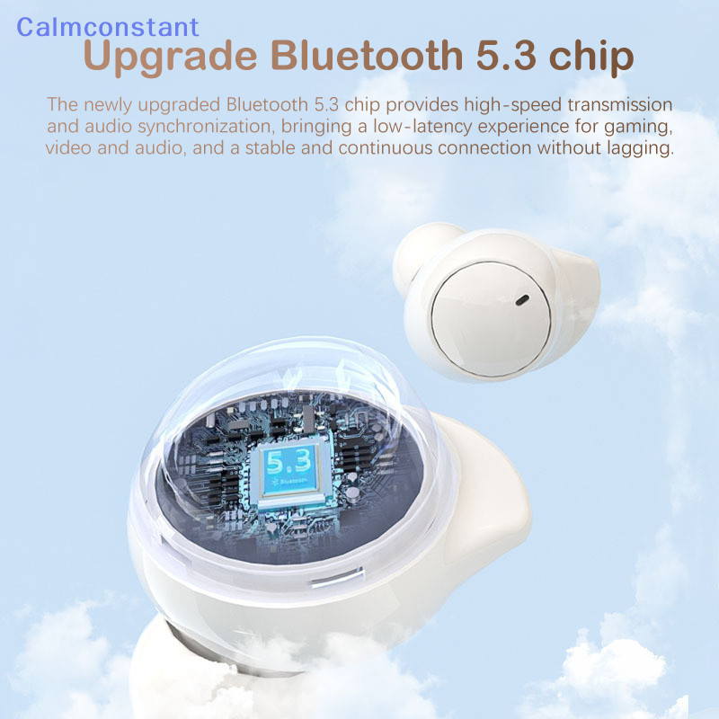 Ca> ชุดหูฟังไร้สาย 5.3 ขนาดเล็ก มองไม่เห็น สัมผัสอัจฉริยะ สําหรับเล่น ...