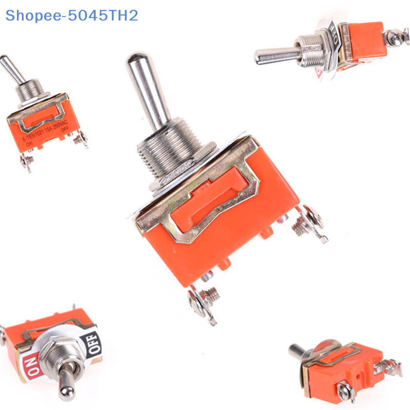 【SJ】ขายดี สวิตช์เปิดปิด 15A 250V SPST 2 Terminal (j) | Shopee Thailand