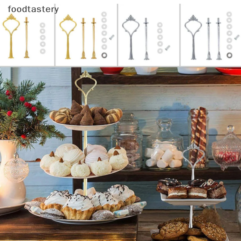 Fty ขาตั้งจานเค้ก 3 ชั้น หลายสไตล์ สําหรับงานแต่งงาน งานเลี้ยงวันเกิด ...