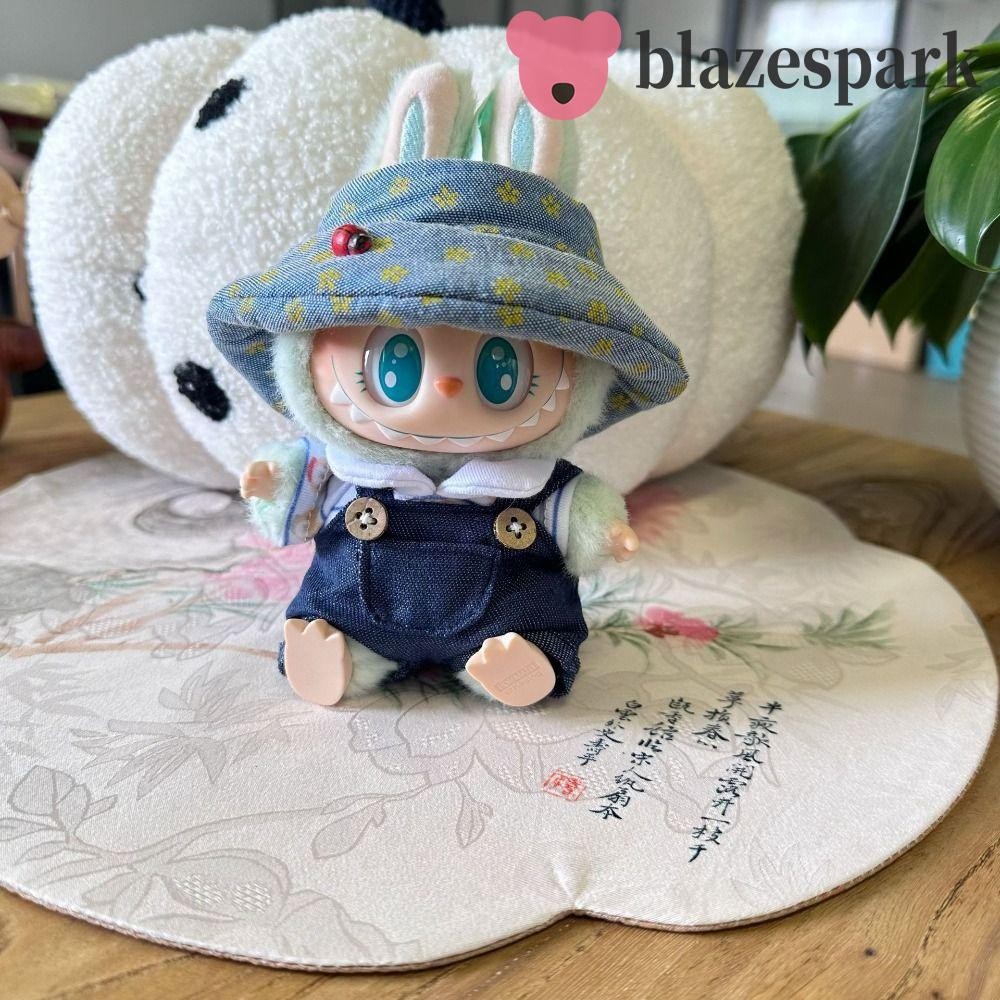 Blazespark 1 ชุดนั่ง Party Labubu ตุ๊กตาเสื้อผ้า, ของเล่นอุปกรณ์เสริมชุด Labubu ชุดตุ๊กตา ...