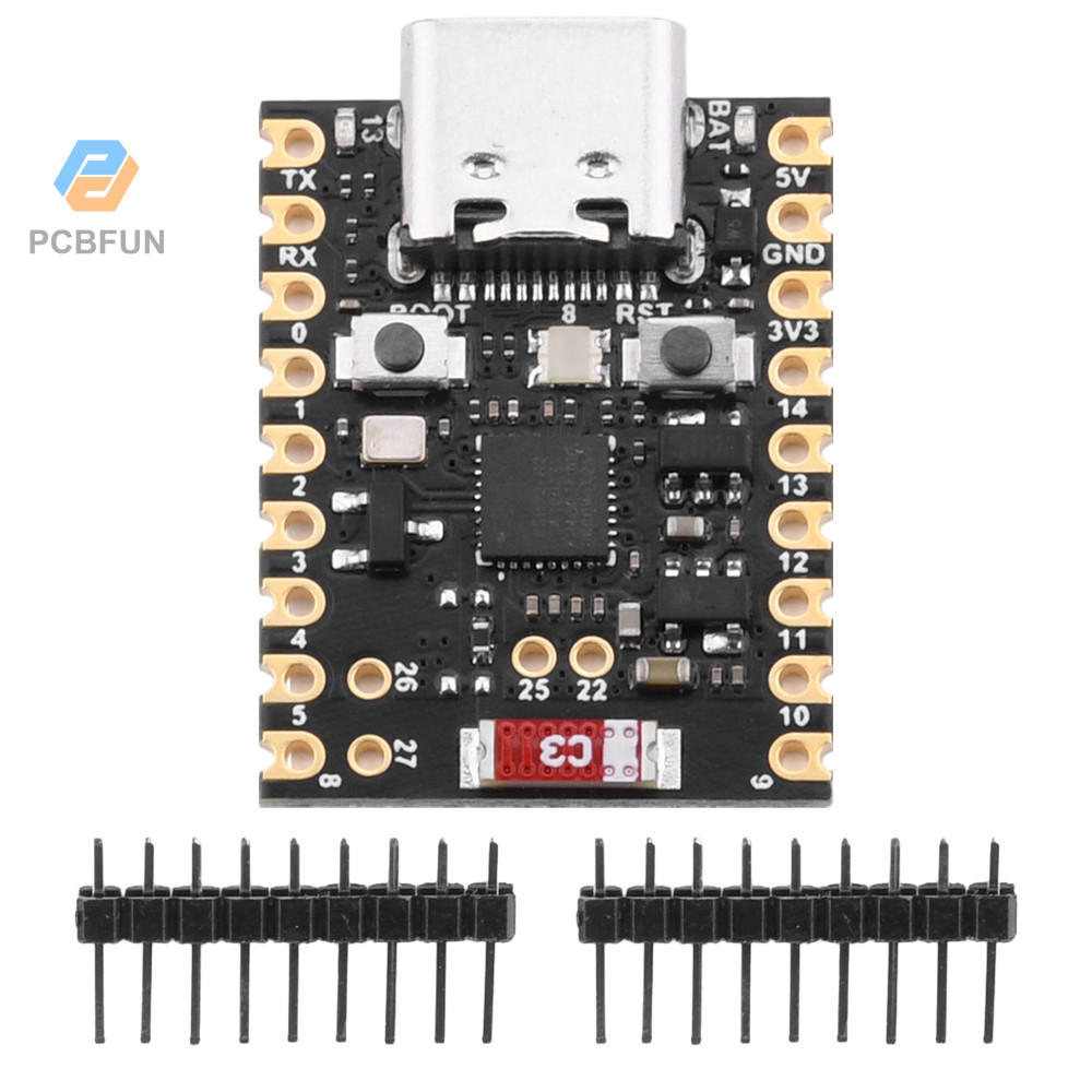 Pcbfun esp32-h2 บอร์ดพัฒนา Microcontroller การเขียนโปรแกรมการเรียนรู้ Controller Core board ...