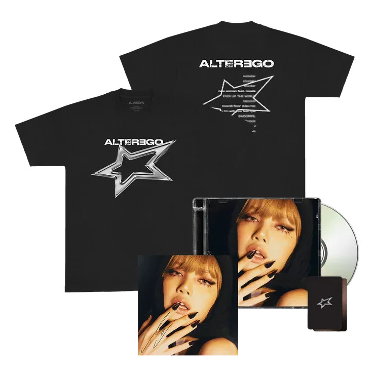 2025 LISA- ALTEREGO | New Merch available to pre-order T-shirt | Shopee ...