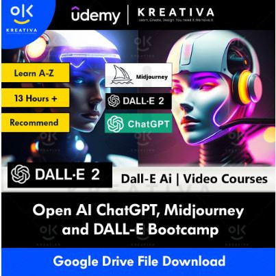 Video Course- Open AI ChatGPT, Midjourney and DALL-E Bootcamp | Learn Dall E, DallE, Dall-E ...