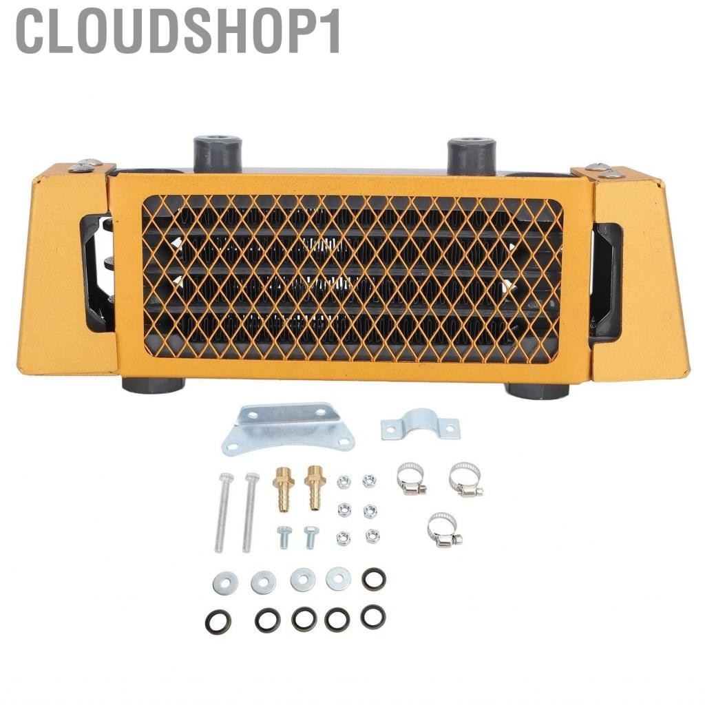 Cloudshop1 Engine Oil Cooling Radiator Fast Motorcycle Cooler Kit ...