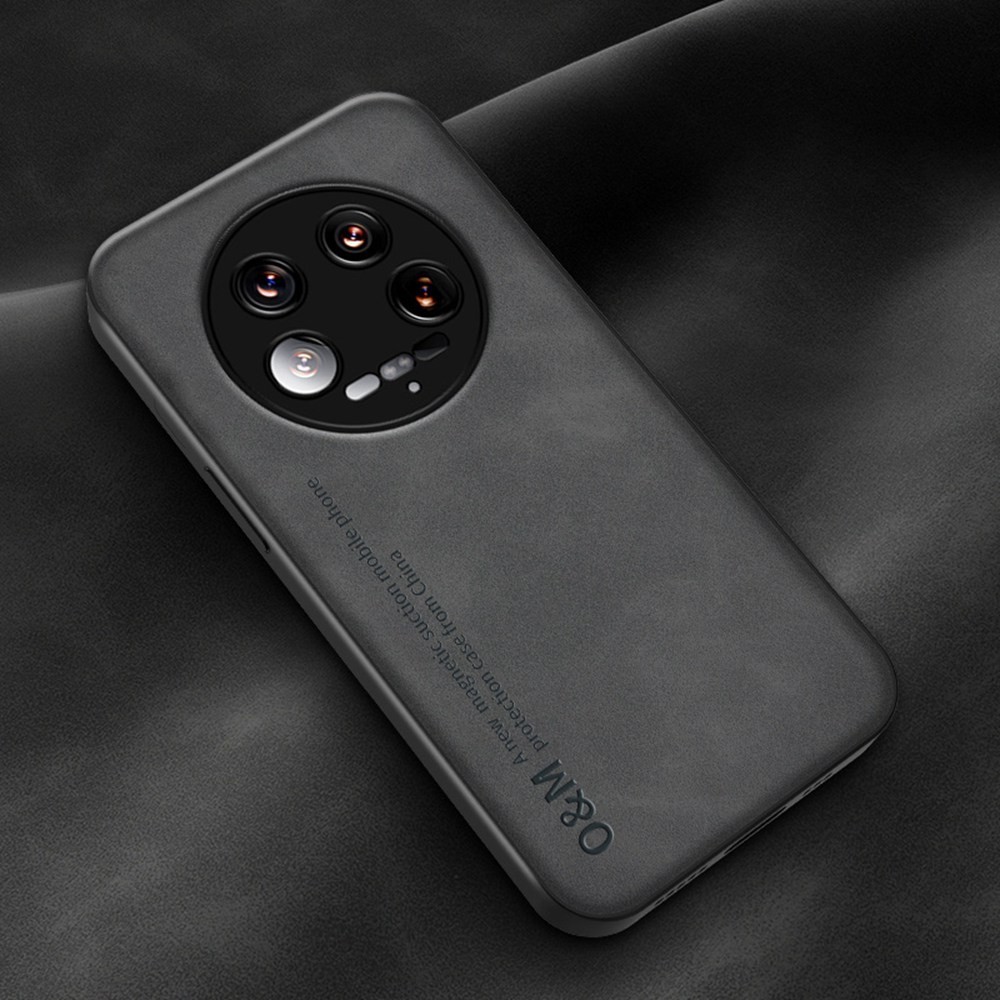 แฟชั่น Soft TPU เคสกันกระแทก Xiaomi Mi 14 Ultra 5G ผิวรู้สึกหนัง PU ฝาหลังเคสป้องกันเต็มรูปแบบ ...