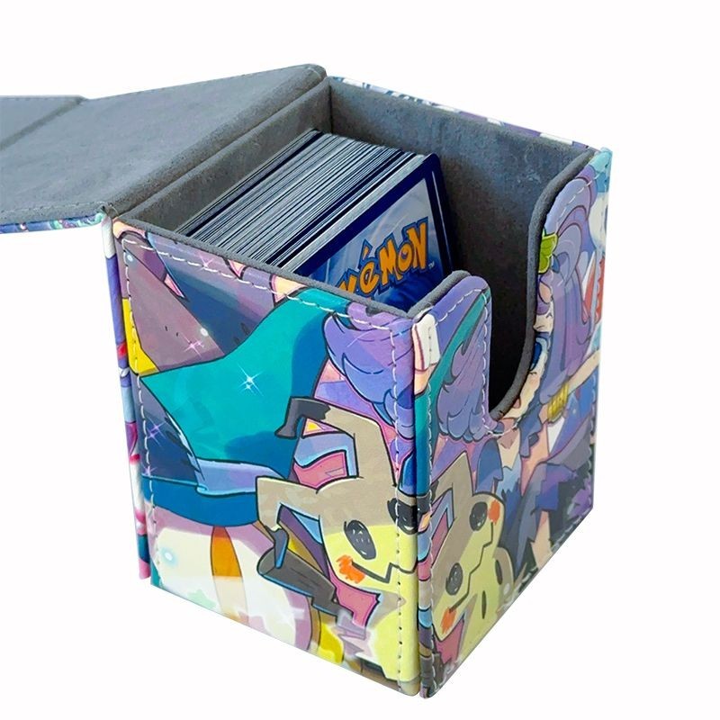 Pokémon Card Box Leatherette Alola PTCG Card Case, Game King Outerwear ...