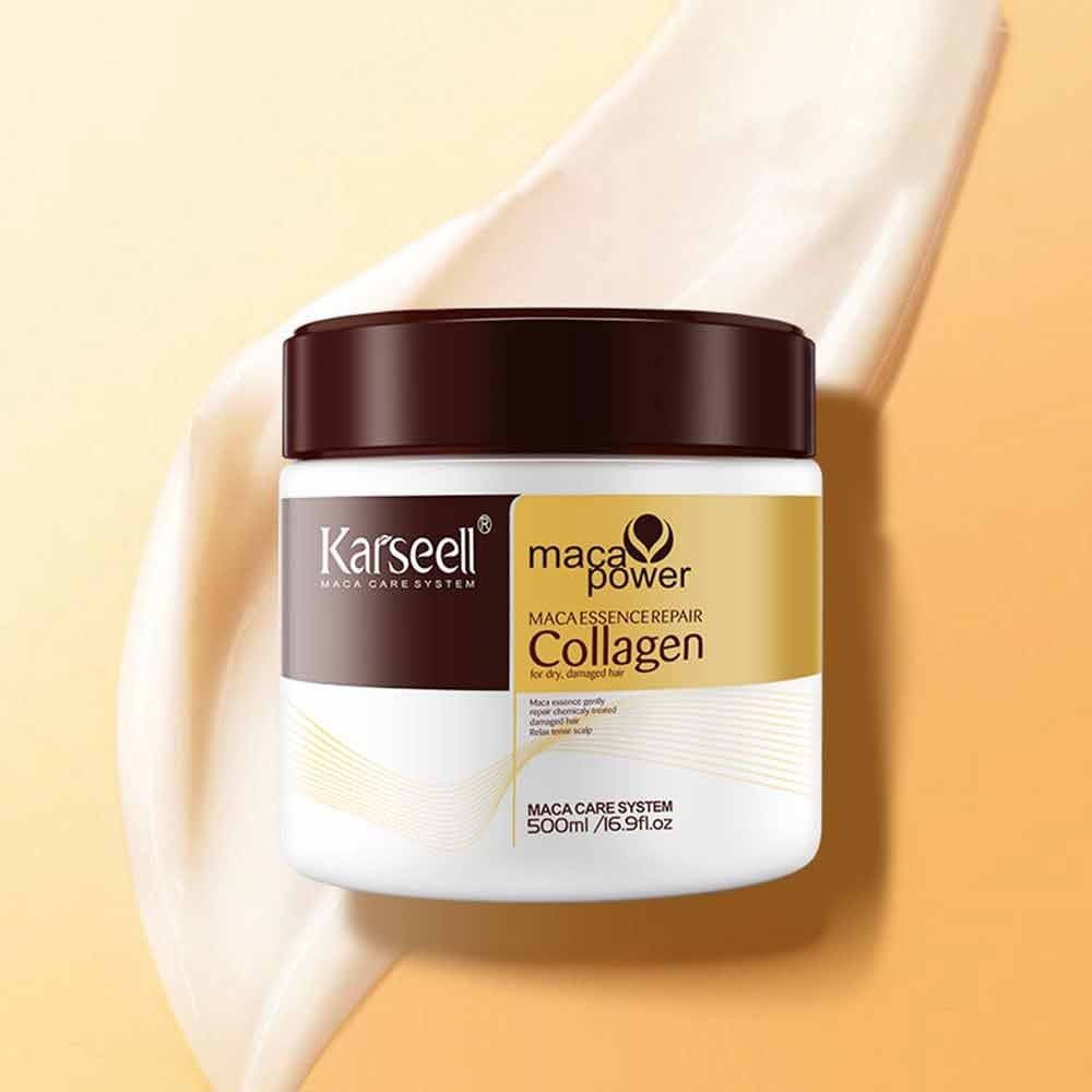 Karseell Moroccan Nut Oil Collagen Hair Mask 500ml | Shopee Thailand