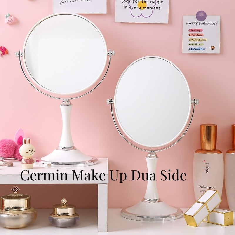 20 ซม. 2 ด้าน Make Up Mirror / 2 ด้าน Zoom Table Make Up Mirror / กระจก ...