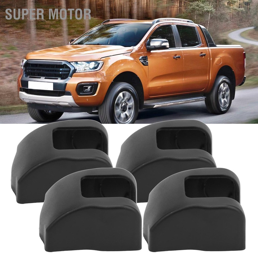 Super Motor 4 ชิ้นประตูเปลี่ยนฝาครอบป้องกันสำหรับ Ford Ranger T6 P375 ...