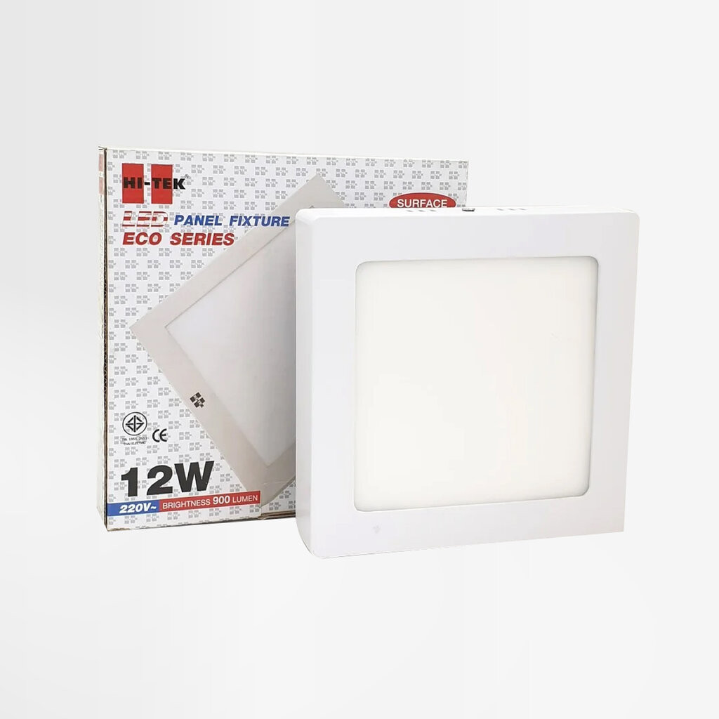 LED PANEL เหลี่ยม/ลอย 12W ECO HFLEPSS12W | Shopee Thailand