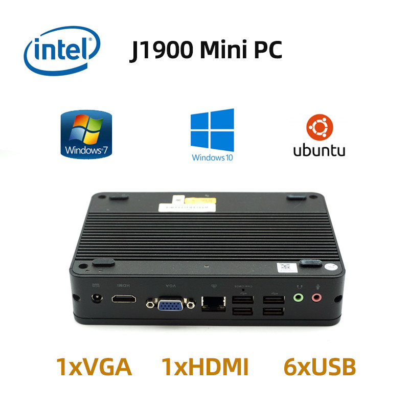 โฮสต์ควบคุมอุตสาหกรรม J1900 มินิโฮสต์ Linux/Win10 คอมพิวเตอร์ตั้งโต๊ะอุตสาหกรรมแบบไม่มีพัดลม ...