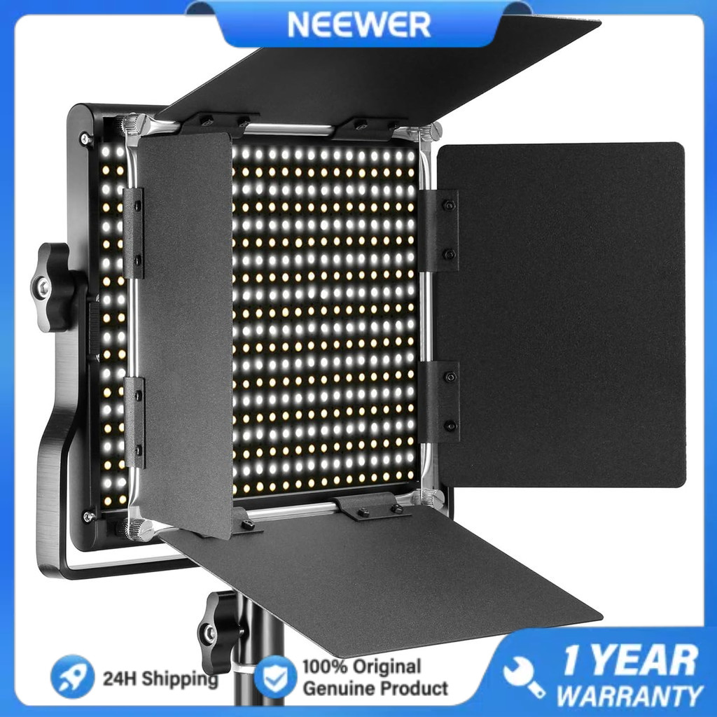 Needer NL660 3200-5600K ไฟ LED สองสีพร้อมลูกปัดหรี่แสงได้ 660, CRI96 ...