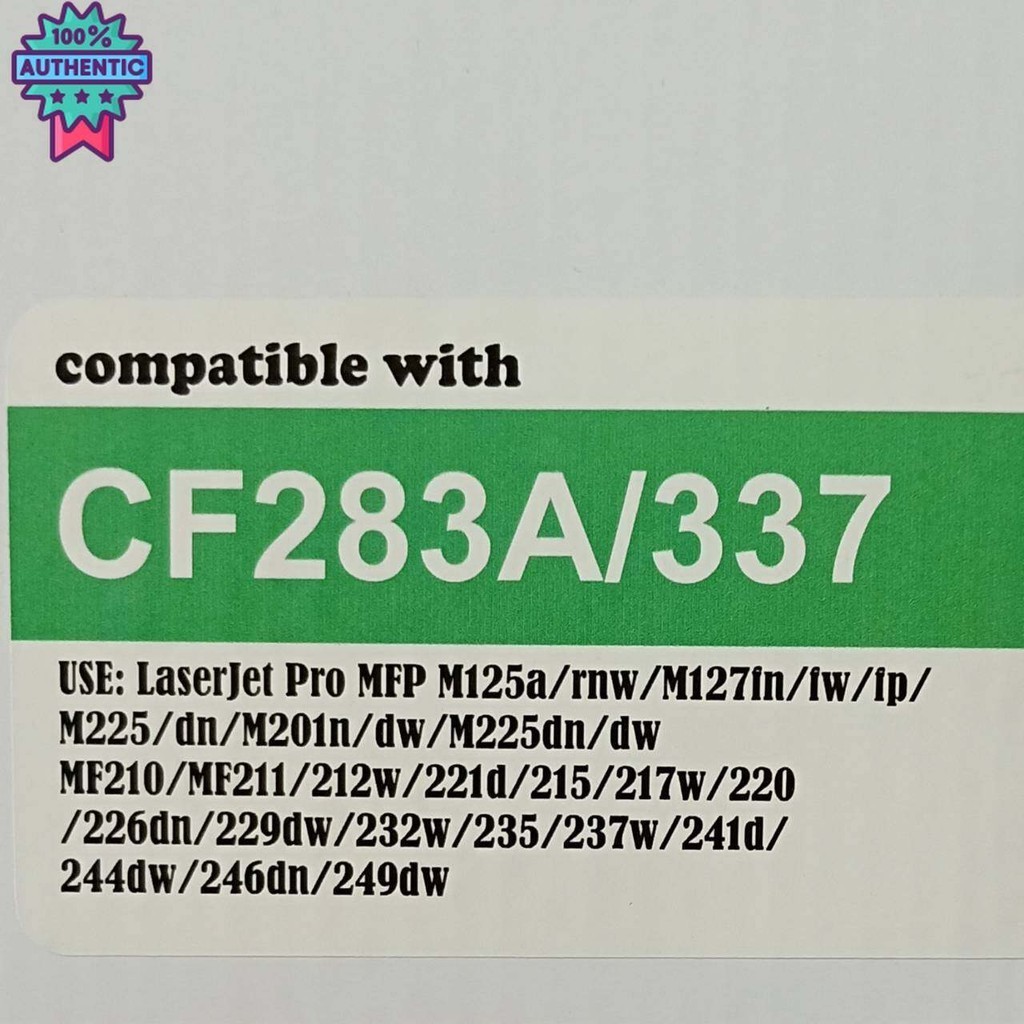 Leader Brand ตลัหมึกเลเซอร์ สีดำ สำหรั Canon337 Printer รุ่น MF210/221 ...