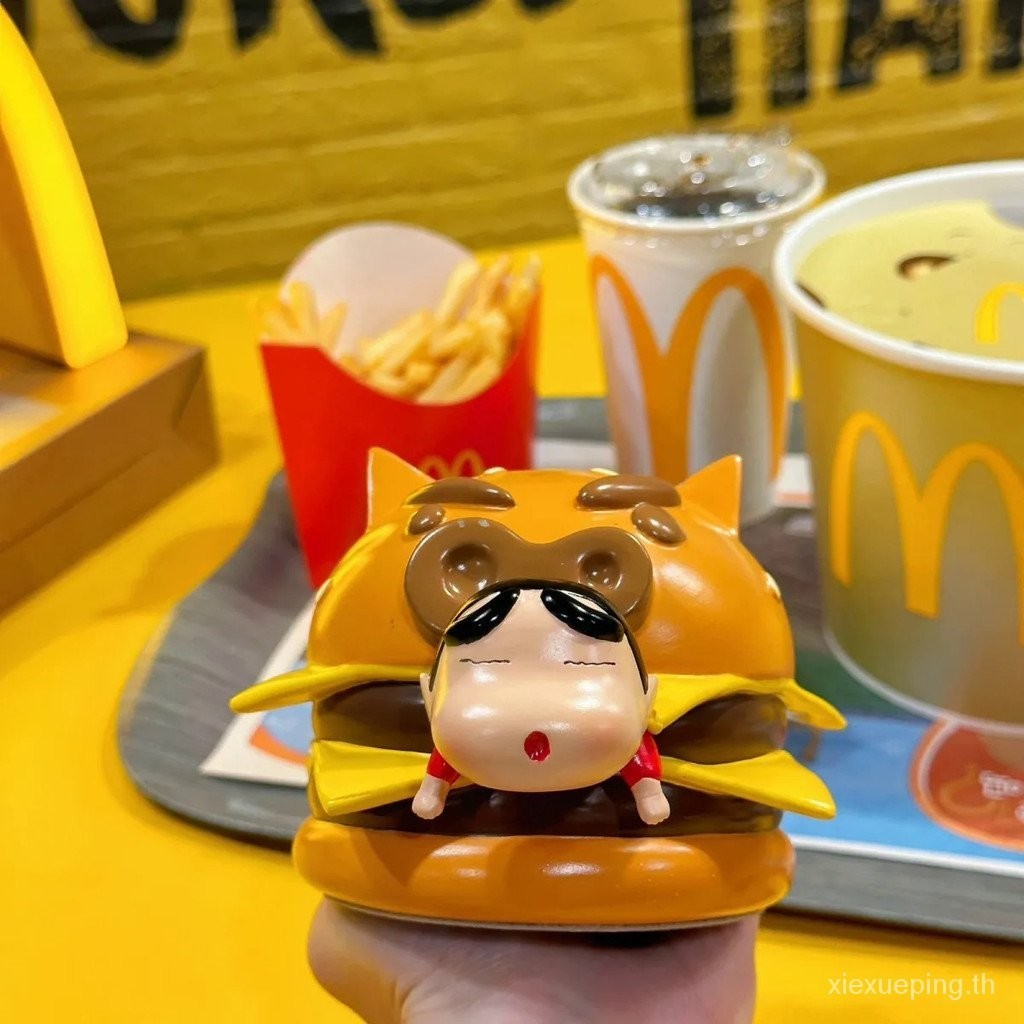 Pre-sale [Resin ] Burger Crayon Shin-Chan Snack Time Series Mystery Box ...