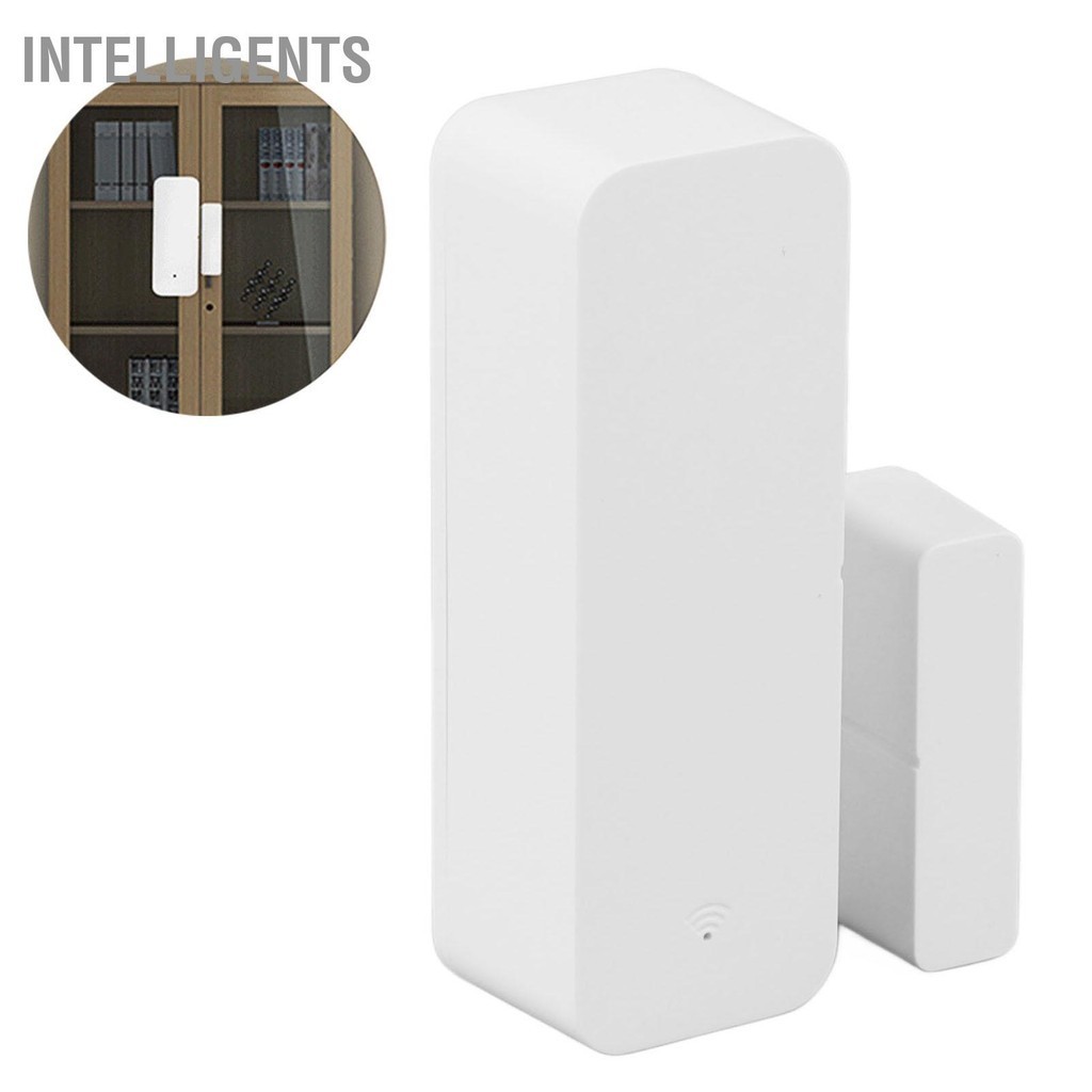 IntelligentS WiFi เซ็นเซอร์ประตูหน้าต่าง Real Time ALARM ประตูแม่เหล็ก ...