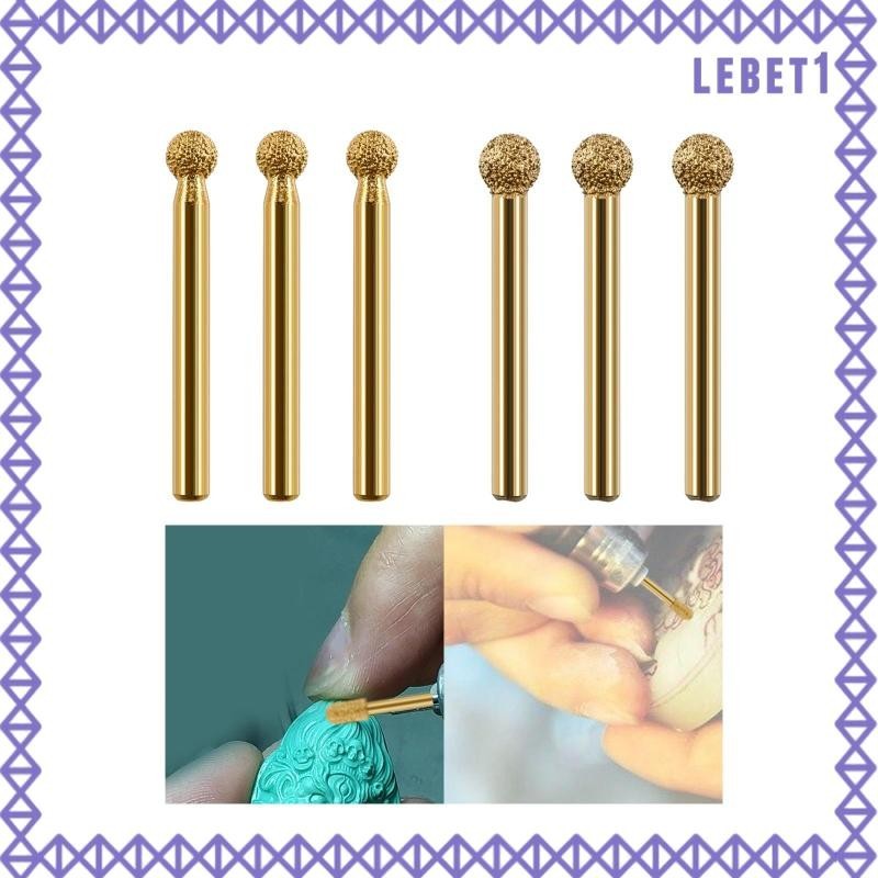 [Lebet] หัวเจียร ทรงกลม สําหรับเครื่องแกะสลักเซรามิค 3 ชิ้น | Shopee ...