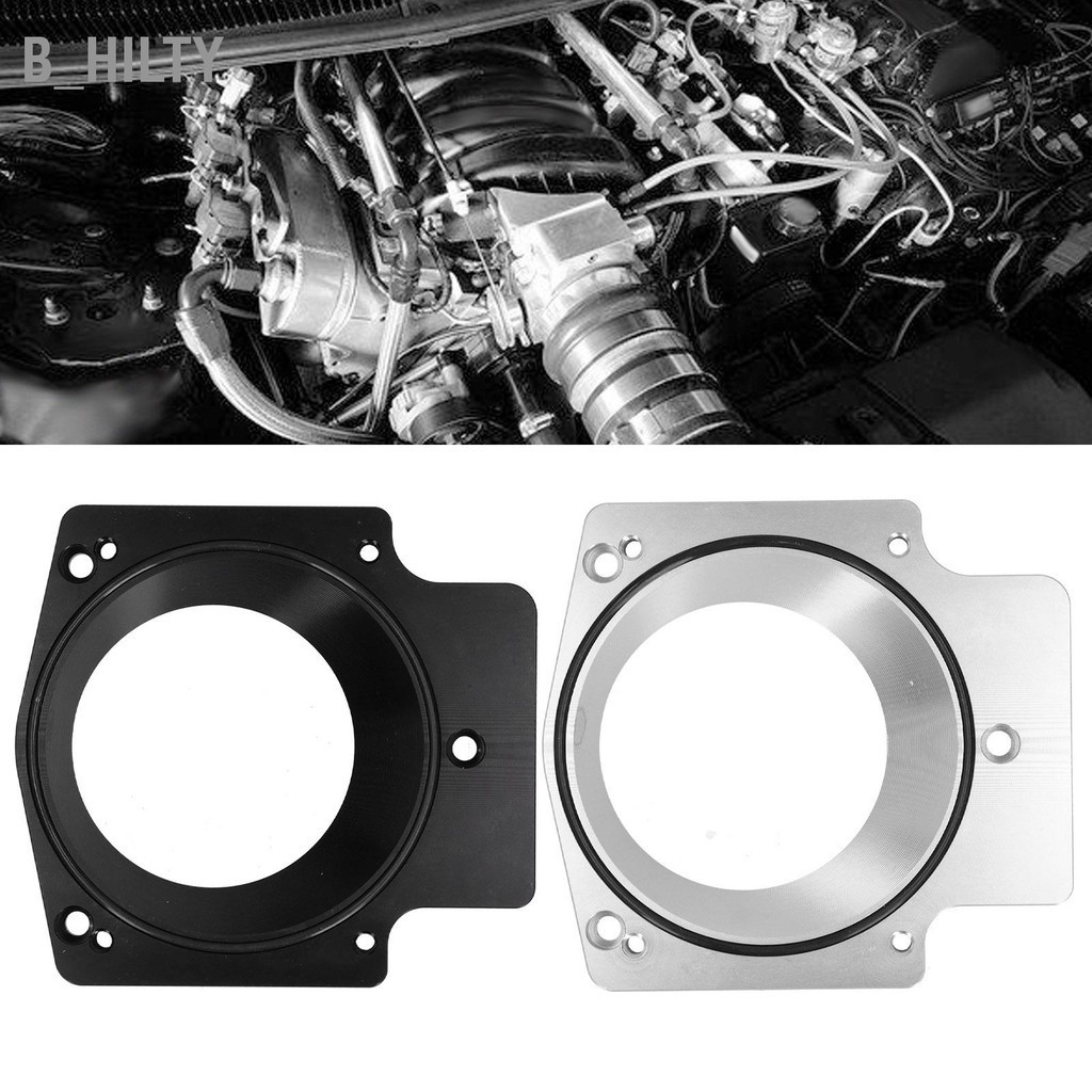 B_HILTY 4in Intake Manifold คันเร่งอะแดปเตอร์อลูมิเนียม Spacer Fit ...