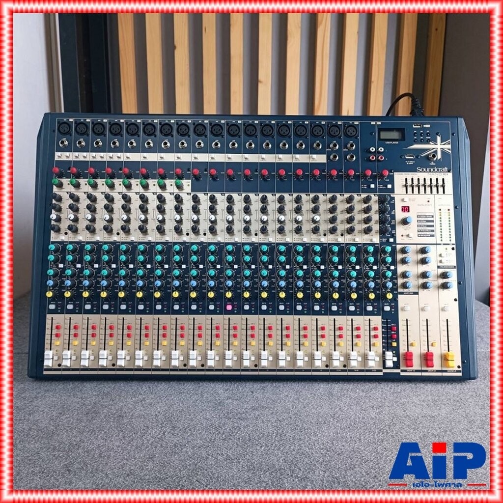SOUNDCRAFT NANO M24 MIXER มิกเซอร์อนาล็อก เครื่องผสมสัญญาณเสียง mixer ...