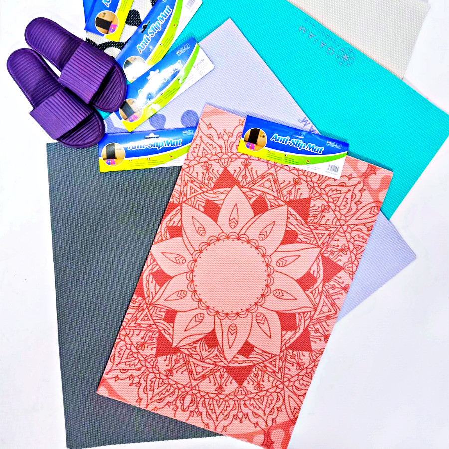 พรมเช็ดเท้า Mat Ribbed All Purpose แผ่นยางกันลื่น แผ่นยางPVC พรมปูพื้น ...