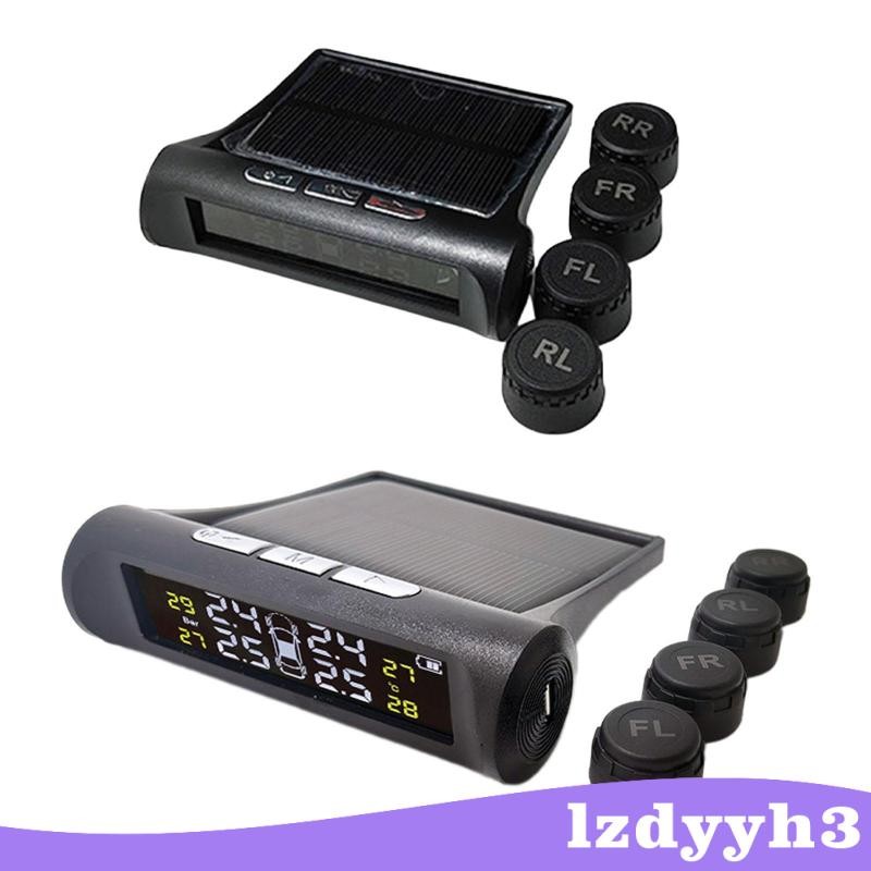 [Lzdyyh3] ระบบแรงดันลมยางรถยนต์ไร้สายประสิทธิภาพสูงพลังงานแสงอาทิตย์ | Shopee Thailand