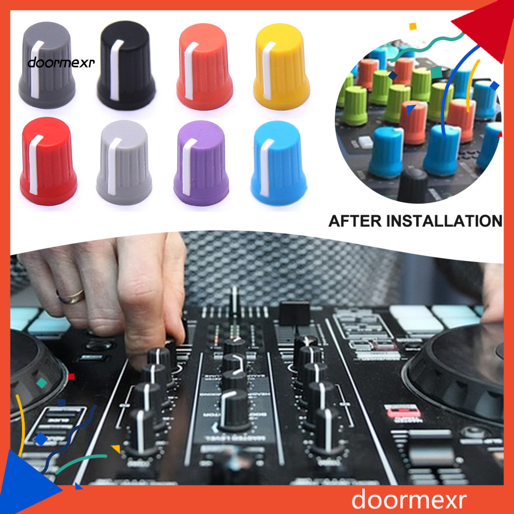 Doo ลูกบิดหมุนยาง Ergonomic Knob Caps 5 ชิ้น Universal Eq Rotary Knob ...