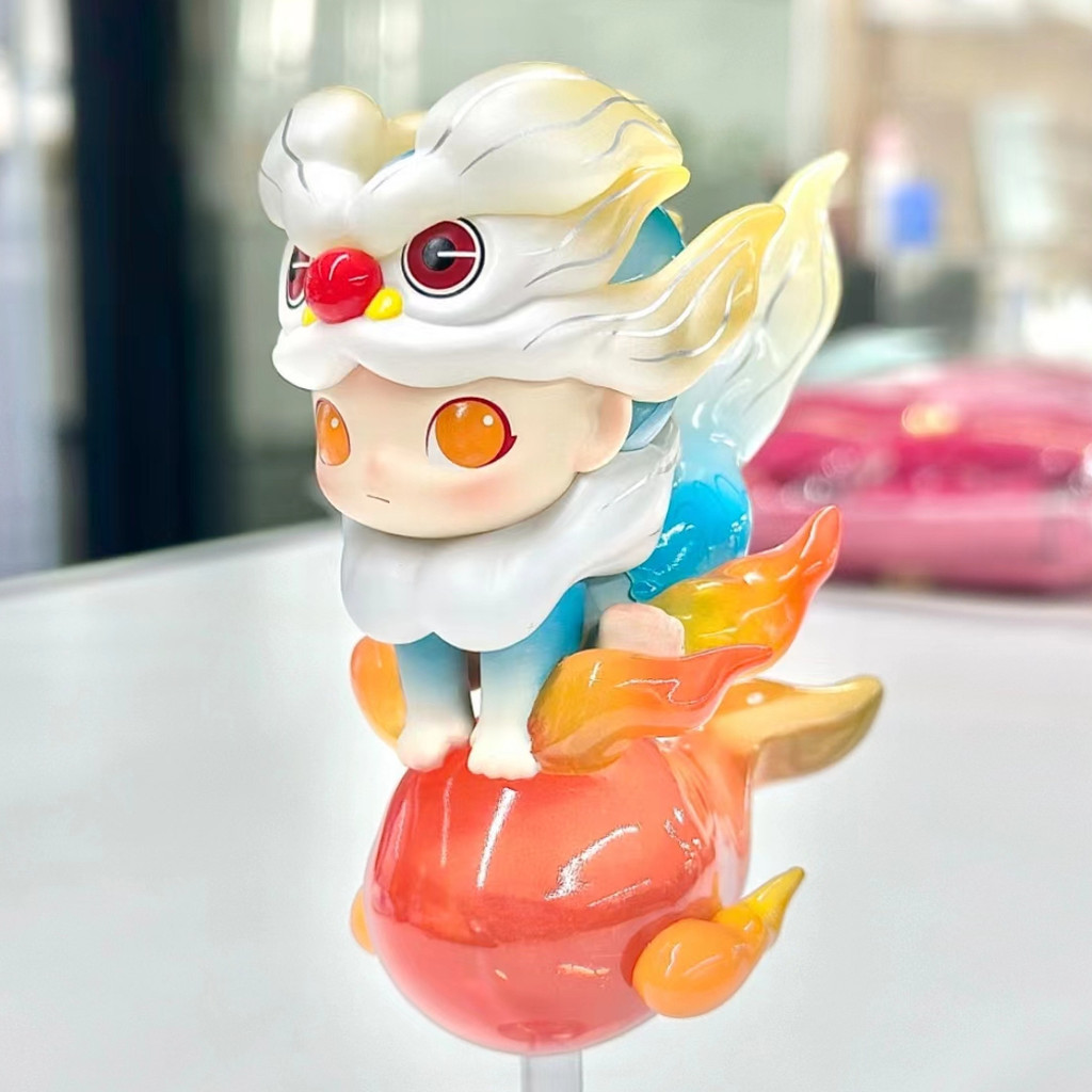 [ ของแท้ ] POPMART Loong Presents The Treasure Series Blind Box ตุ๊กตา ...