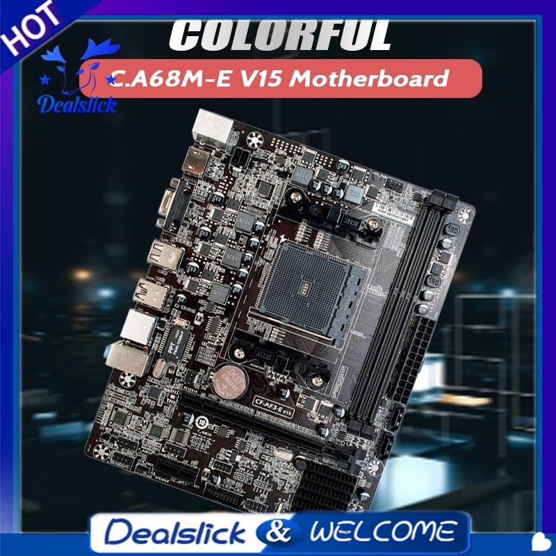 【Dealslick】เมนบอร์ด C.a68m-e V15 A68H รองรับ 2XDDR3 RTL8105E SATA3.0 6Gb/S HDMI VGA | Shopee ...