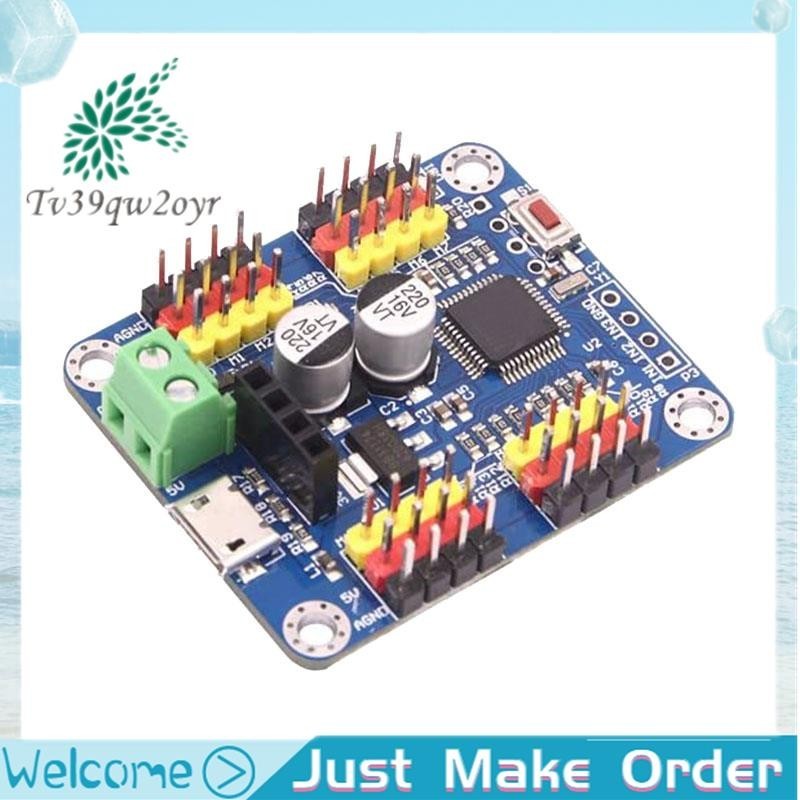 【Tv39qw2oyr】บอร์ดโมดูลควบคุมเซอร์โวมอเตอร์ Pwm PCB 16 ช่องทาง สําหรับ SG90 MG995 DIY | Shopee ...