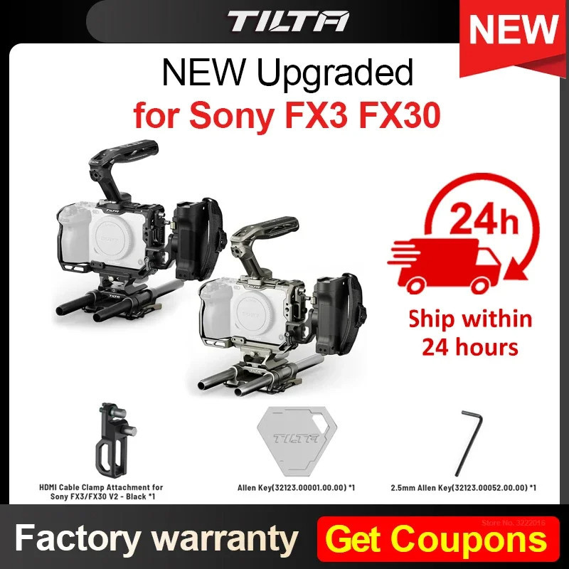 ใหม่ กรงกล้อง TILTA อัพเกรด สําหรับ Sony FX3 FX30 TA-T16-FCC | Shopee Thailand