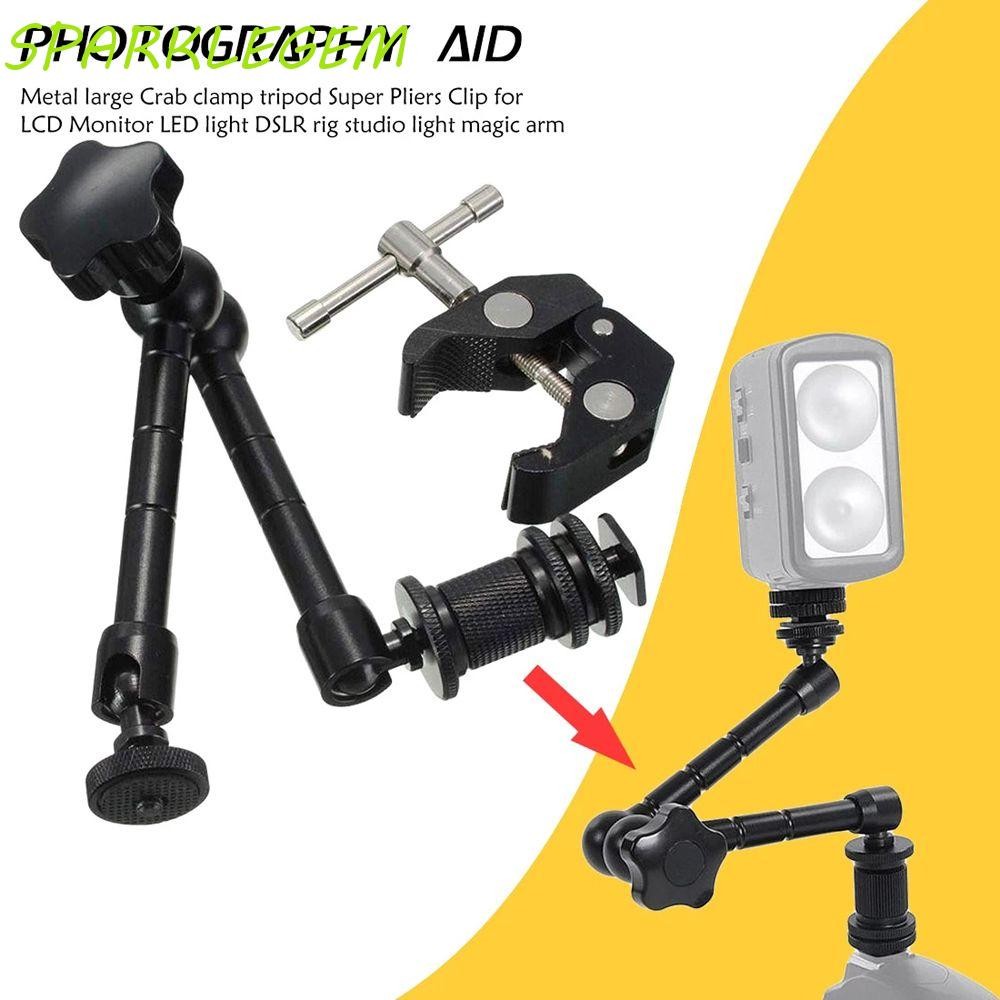 Sparklegem Magic Arm SLR DSLR กล้องแบบปรับได้ Flash Mounting Monitor ไฟ ...