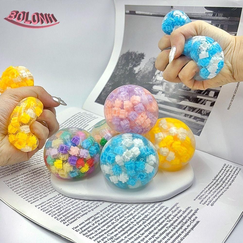Bo Ball Pinch Fidget ของเล่น,ลูกปัด Mochi Ball ไข่มุก Noisy Ball ของ ...