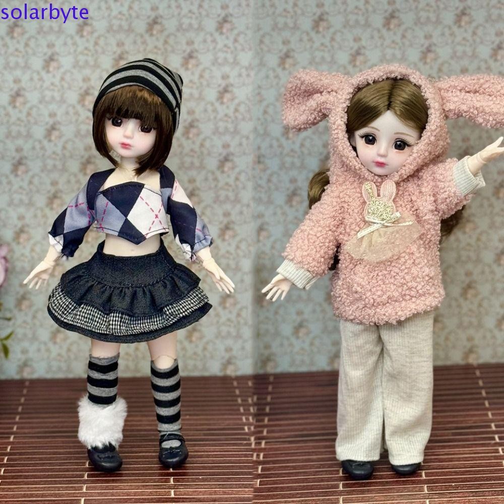 Solarbyte ข้อต่อที่ถอดออกได้ตุ๊กตา, 3D ตา 1/6 Bjd 30 ซม.ตุ๊กตา Bjd, บานพับตุ๊กตาน่ารักสีสัน ...