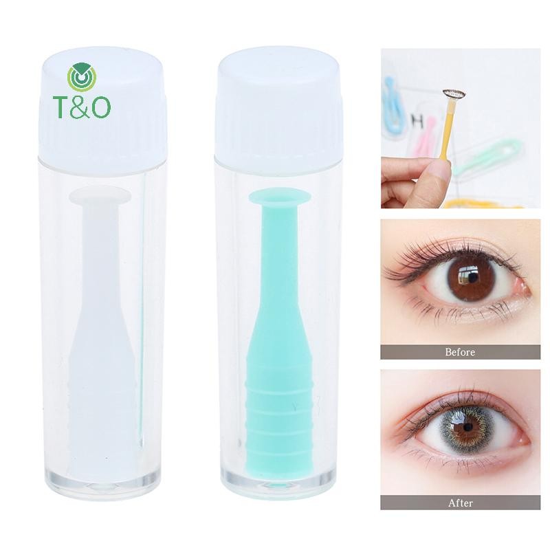 T&o Contact Lens Remover Inserter Plunger ดูดถ้วย Applicator Gripper ...