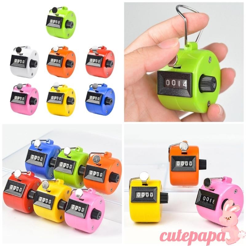 Cutep Handheld Tally Counter Hand Mechanical Counters 4 หลักจํานวน ...