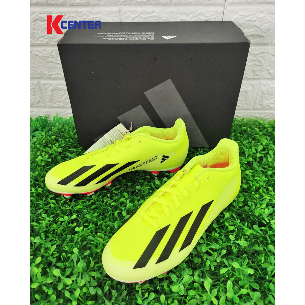 Adidas รองเท้าฟุตบอล รุ่น Crazyfast Club Fx (IG0618) | Shopee Thailand