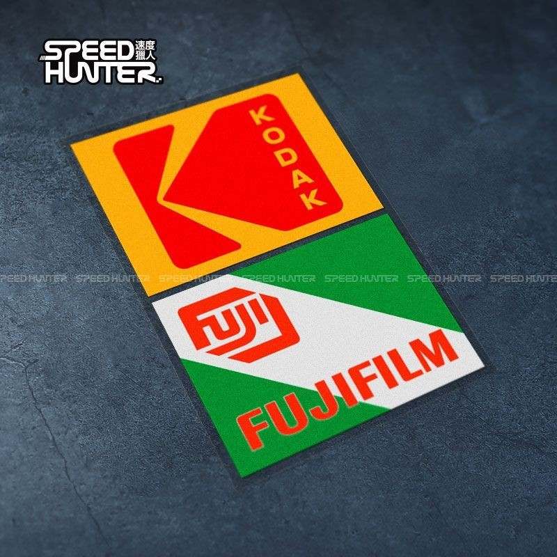 Fujifilm Letter Sticker Camera Decorative Sticker Car Shell Waterproof ...