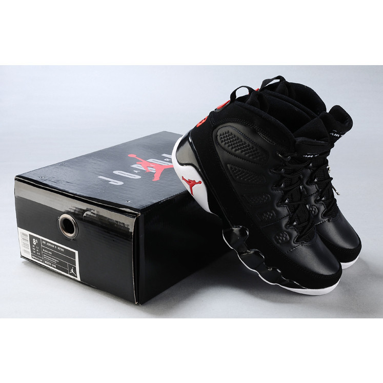 2024 พร้อมสต็อก Air Jordan 9 Retro Black รองเท้าผ้าใบผู้ชาย AJ9 รองเท้า ...