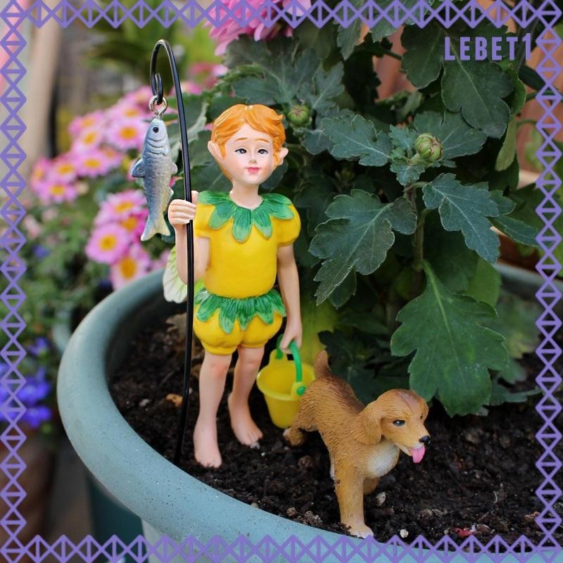 [Lebet] ตุ๊กตาฟิกเกอร์ รูปกระถางดอกไม้ ขนาดเล็ก สําหรับตกแต่งบ้านตุ๊กตา ...