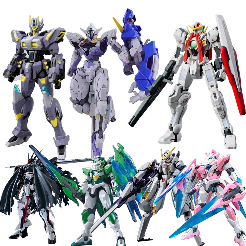 Hg ฟิกเกอร์กันดั้ม RG Thunder Incise Grace 00Q Cat Ear Ver Green Load Astray Omega Hi Nu-Vrabe ...