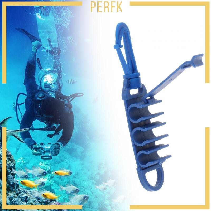 [Perfk] Triple BCD ที่วางท่อดําน้ํา แบบปลดเร็ว ทนต่อการเสียดสี พร้อมตะขอสแน็ป | Shopee Thailand
