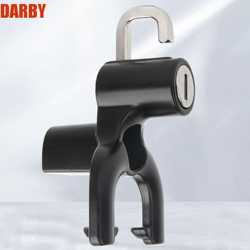Darby ล็อคหมวกกันน็อคมอเตอร์ไซค์, 2 in 1 กันน้ําจักรยาน Multi-Function Hook, สีดํา Universal ...