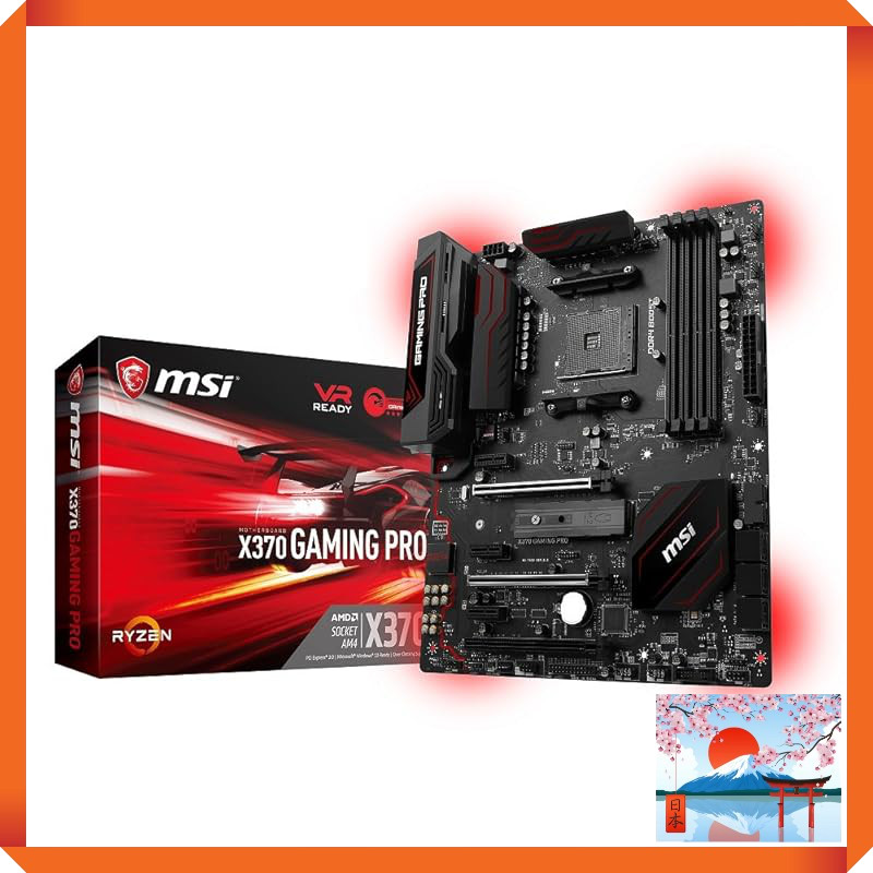 MSI X370 SLI PLUS ATX Motherboard Compatible with AMD RYZEN (Socket AM4) | Shopee Thailand