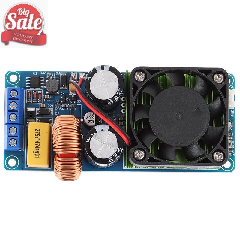 Af IRS2092S 500W 90dB Mono Channel Digital Amplifier Class D HIFI Power Amp Board ก | Shopee ...