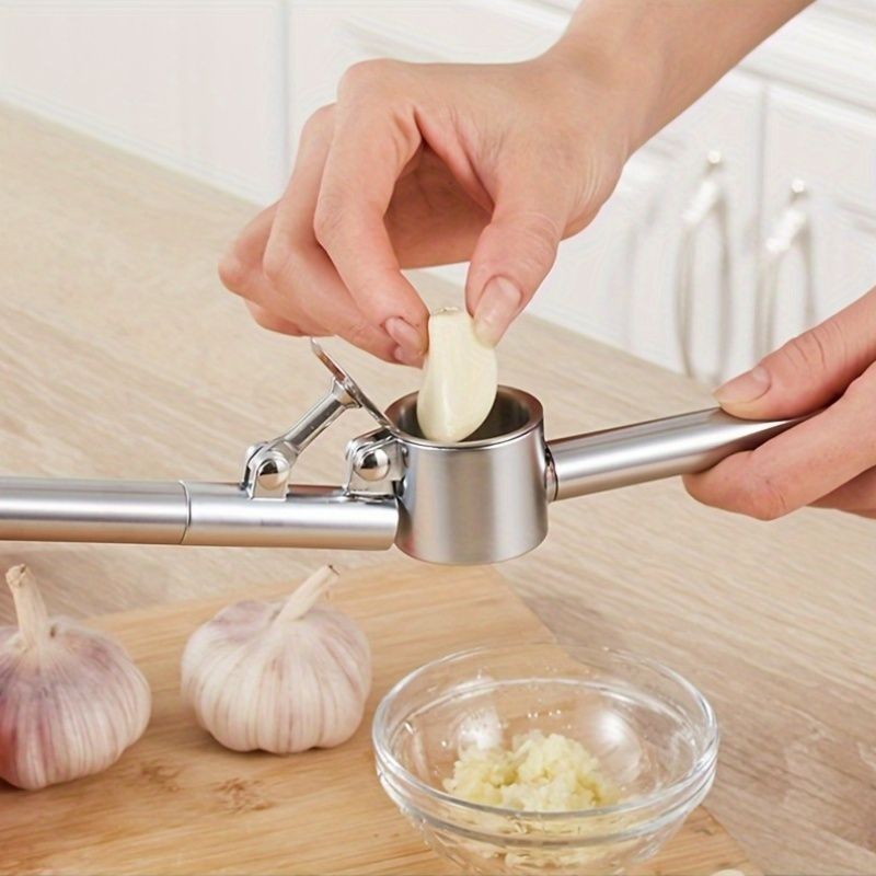 ถูกที่สุด Stanless Steel Hand Squeeze Juicer Garlic Press Crusher ...