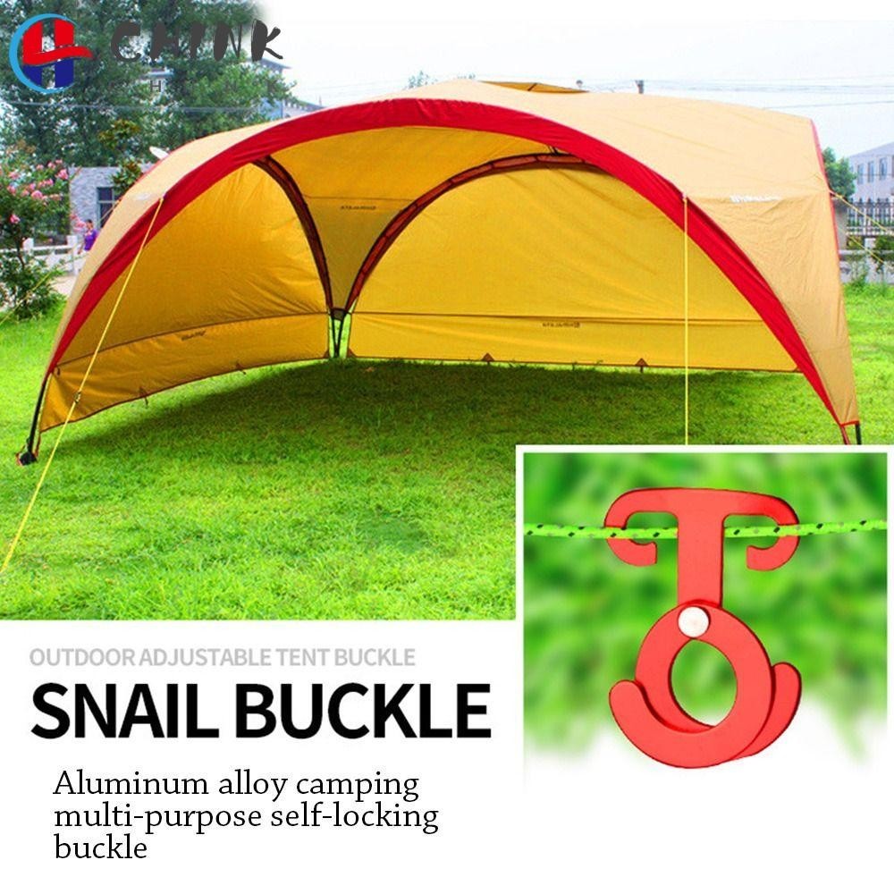 Chink 3 ชิ้น เต็นท์ เชือก หัวเข็มขัด มัลติฟังก์ชั่ Quickdraw กลางแจ้ง ...