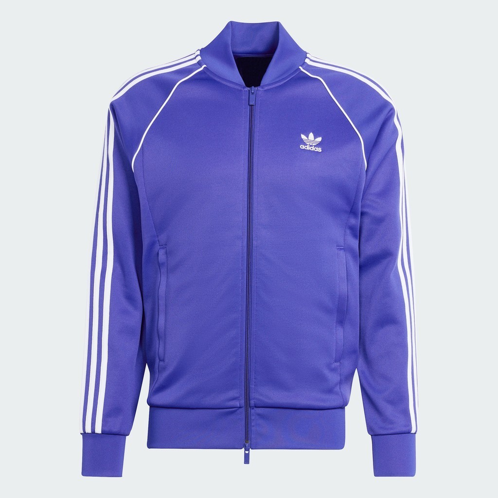 adidas ไลฟ์สไตล์ เสื้อแทรคแจ็คเก็ต Adicolor Classics SST ผู้ชาย สีม่วง ...